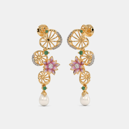 The Kunala Dangler Earrings | BlueStone.com