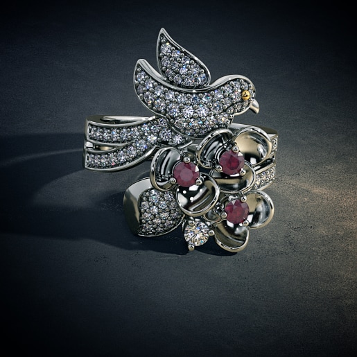 Buy 150+ Ruby Rings Online | BlueStone.com - India's #1 Online ...