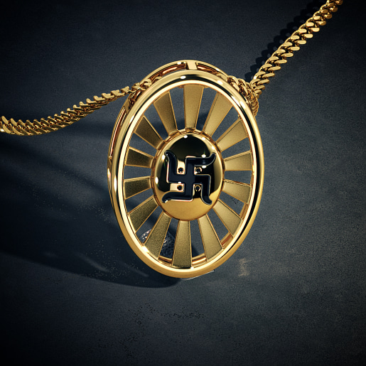 Buy Men's Pendants Online | BlueStone.com - India's #1 Online Jewellery ...