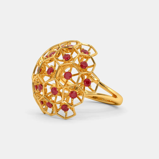 Buy 150+ Ruby Rings Online | BlueStone.com - India's #1 Online ...