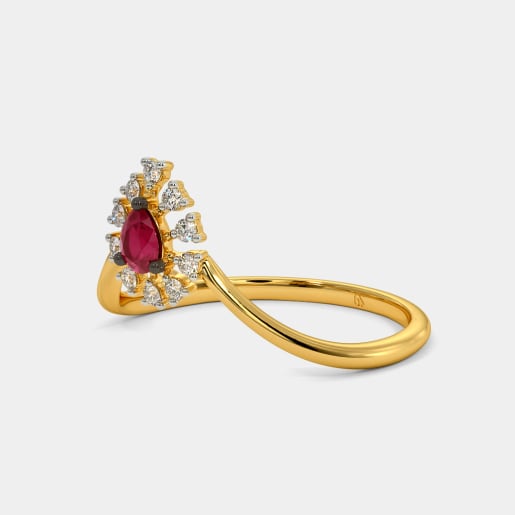 Buy 150+ Ruby Rings Online | BlueStone.com - India's #1 Online ...