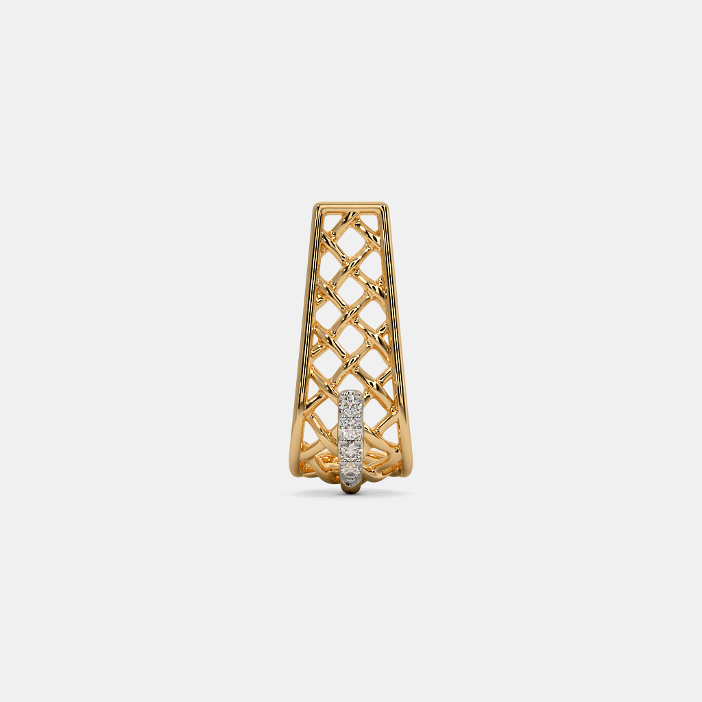 The Penni J Hoop Earrings | BlueStone.com