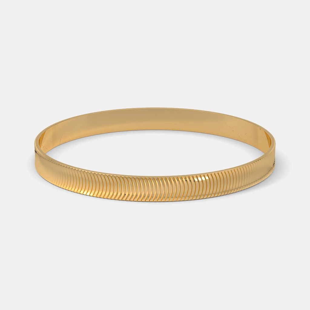 The Sheen Pop Round Bangle | BlueStone.com