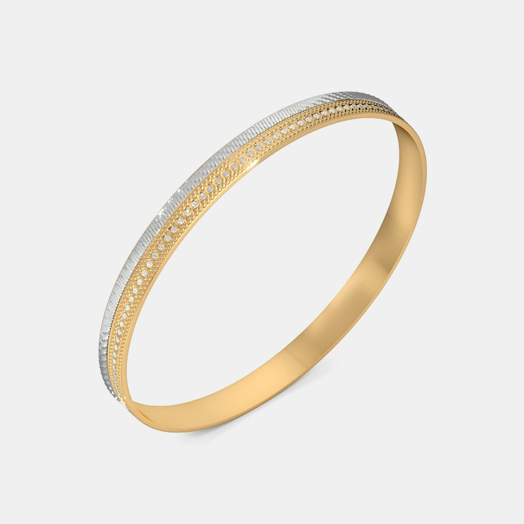 The Amalya Round Bangle | BlueStone.com