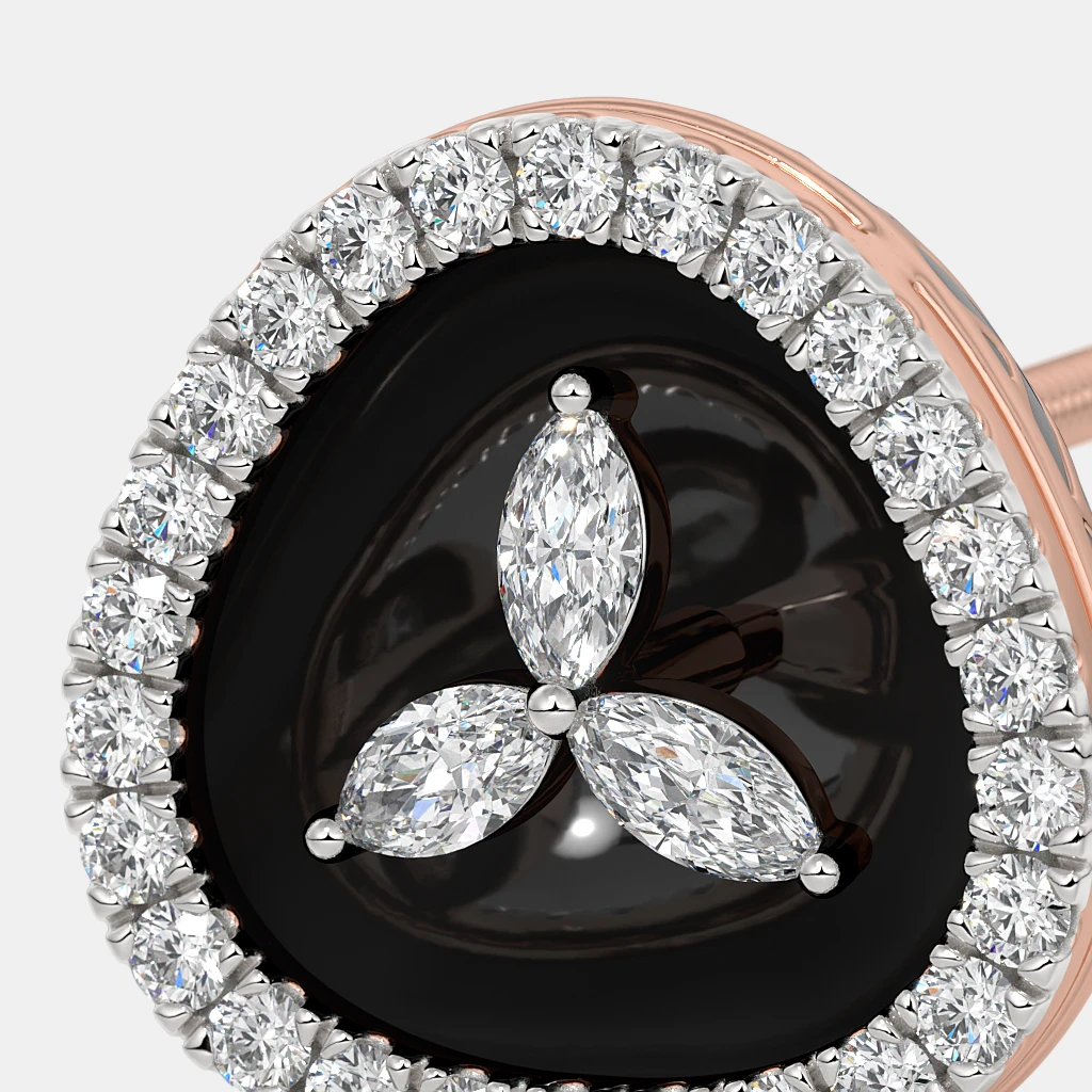 The Dusk Stud Earrings | BlueStone.com