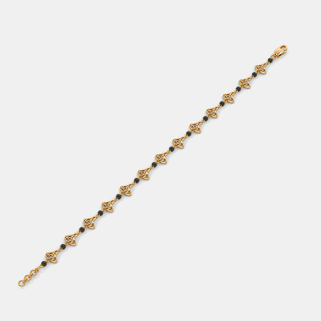 The Orang Mangalsutra Bracelet | BlueStone.com