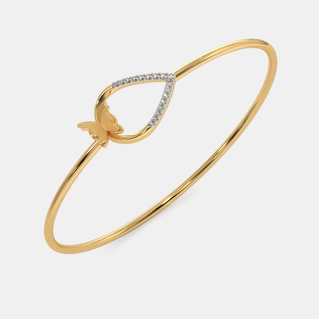 The Evelyn Toggle Bangle | BlueStone.com