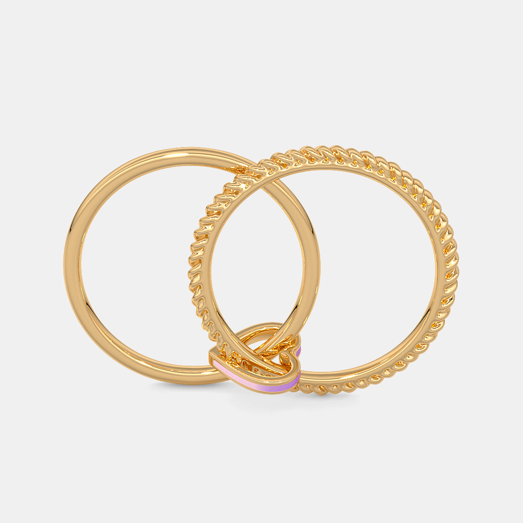 The Heartstack Stackable Ring | BlueStone.com