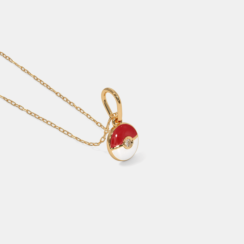 The Pokeball Pendant | BlueStone.com