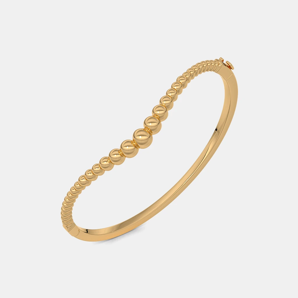 The Jepper Oval Bangle | BlueStone.com