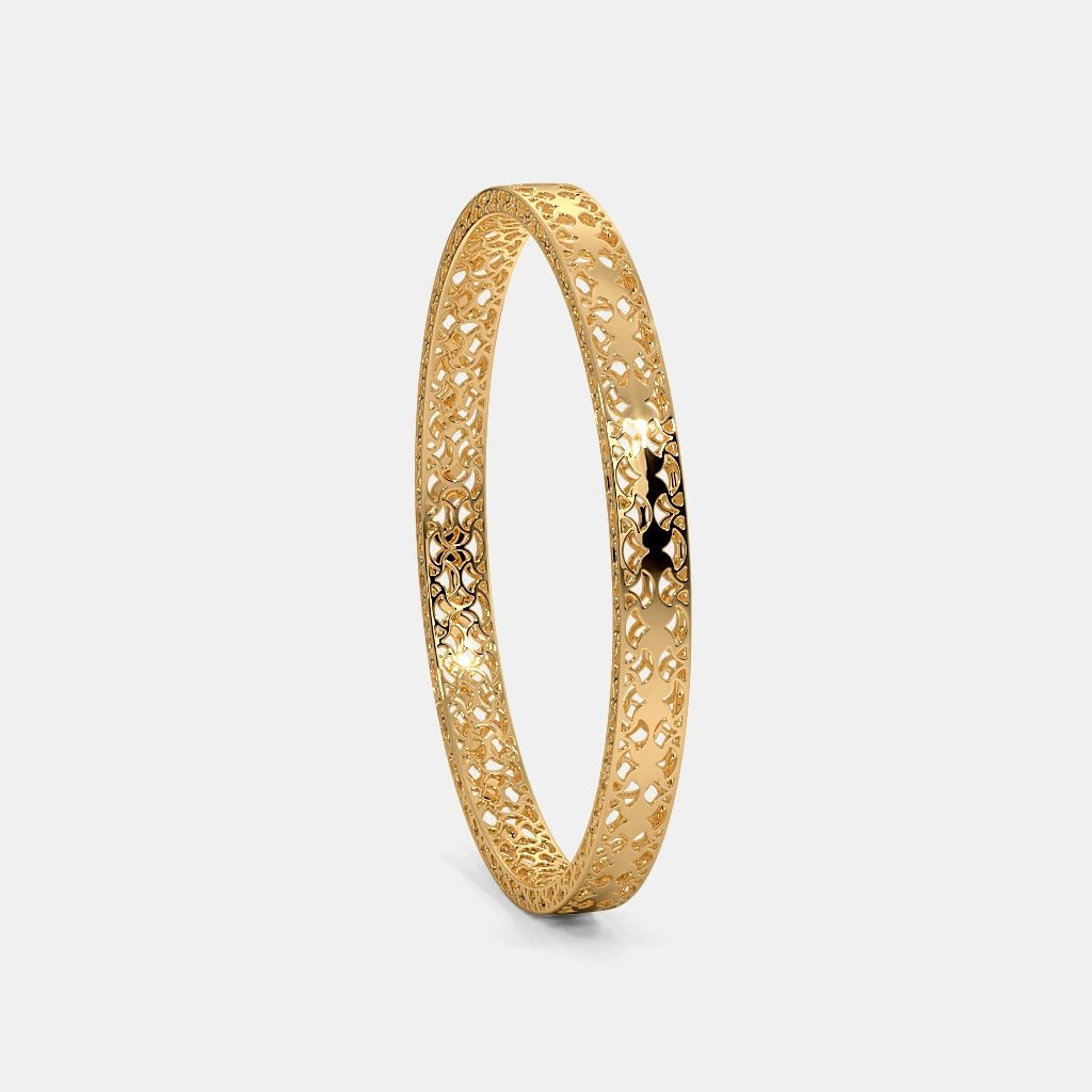 The Shalime Round Bangle | BlueStone.com