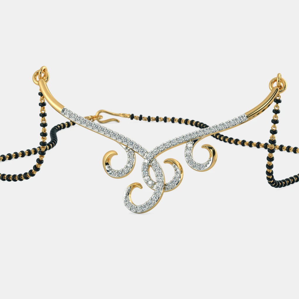 The Nakeya Mangalsutra Pendant | BlueStone.com