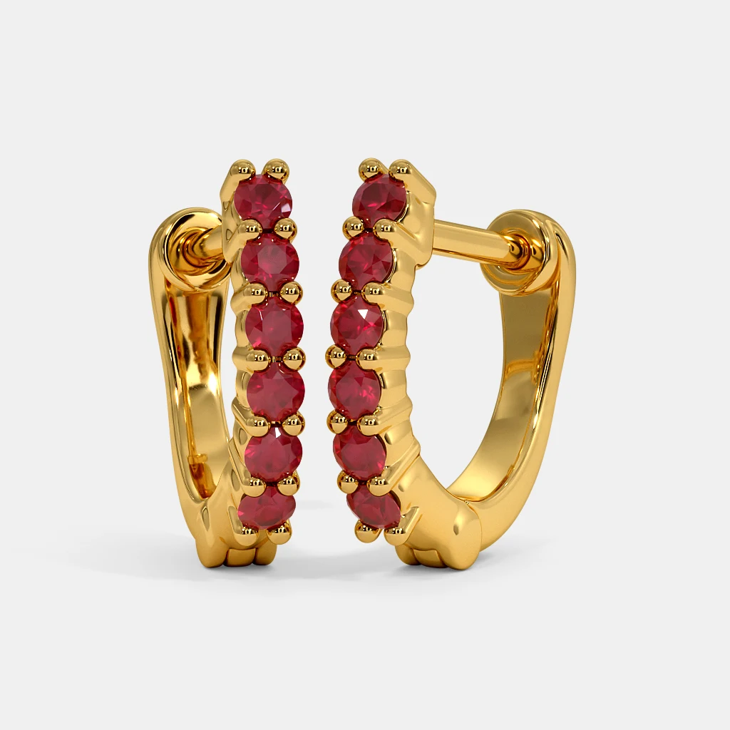 The Napua Multi Pierced Hoop Earrings | BlueStone.com