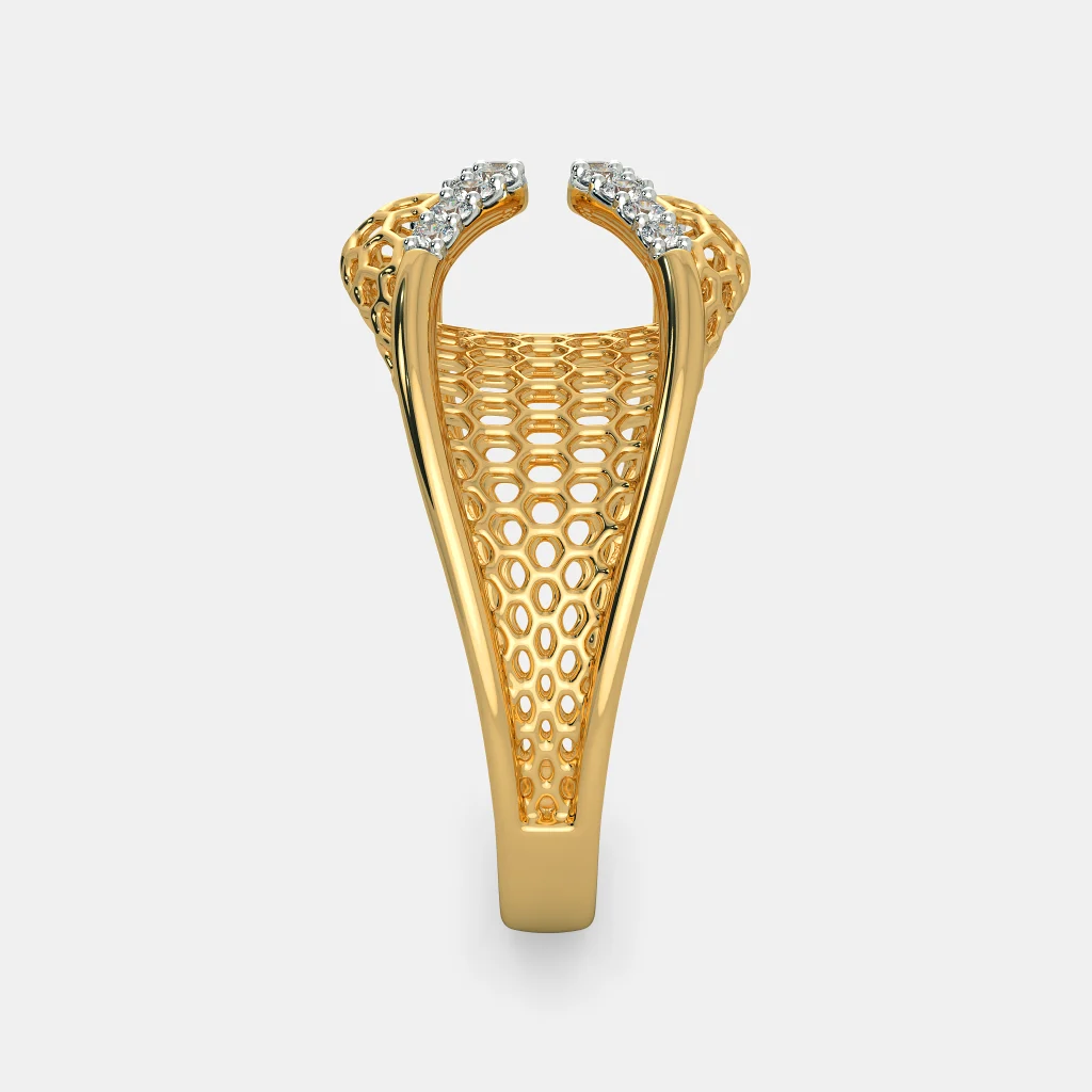 The Ishaal Lattice Ring | BlueStone.com