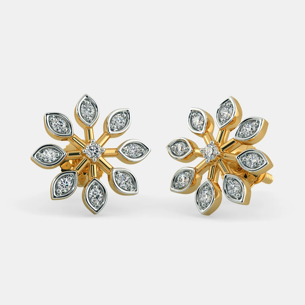 Buy 950+ Studs Earrings Online | BlueStone.com - India's #1 Online ...
