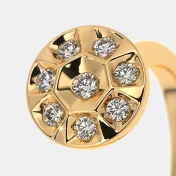 The Dimitra Top Open Ring | BlueStone.com