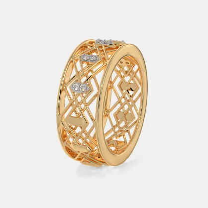 The Kenzo Band Ring | BlueStone.com