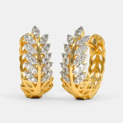 The Vicky Hoop Earrings | BlueStone.com
