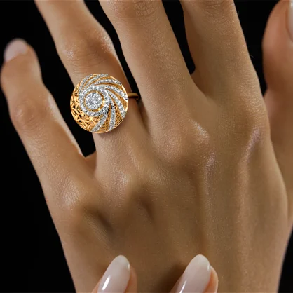 The Aadhya Ring | BlueStone.com