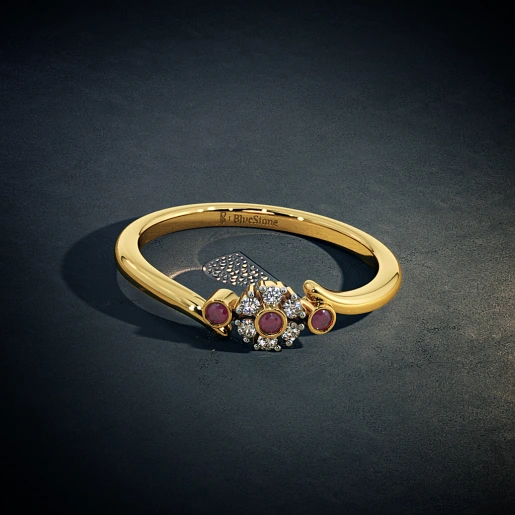 Buy 50+ White Ruby Rings Designs Online | BlueStone.com - India's #1 ...