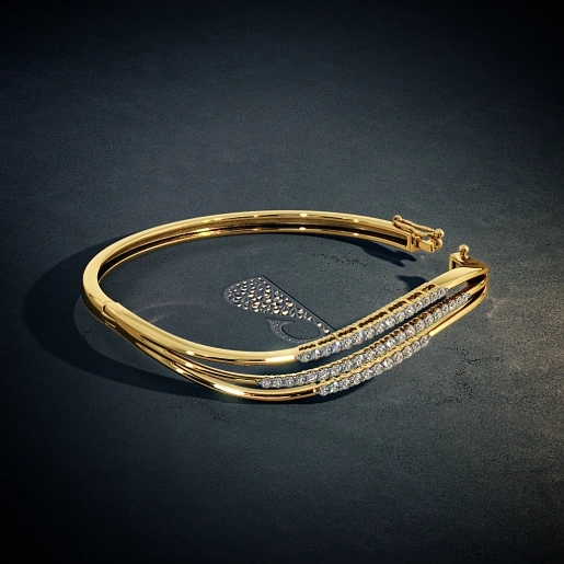 Buy 450+ Gold Bangles Designs Online | BlueStone.com - India's #1 Online Jewellery Brand