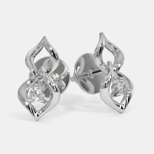 Buy Platinum Earrings Designs Online | BlueStone.com - India's #1 ...