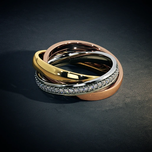 Buy Trinity Rings Designs Online | BlueStone.com - India's #1 Online ...